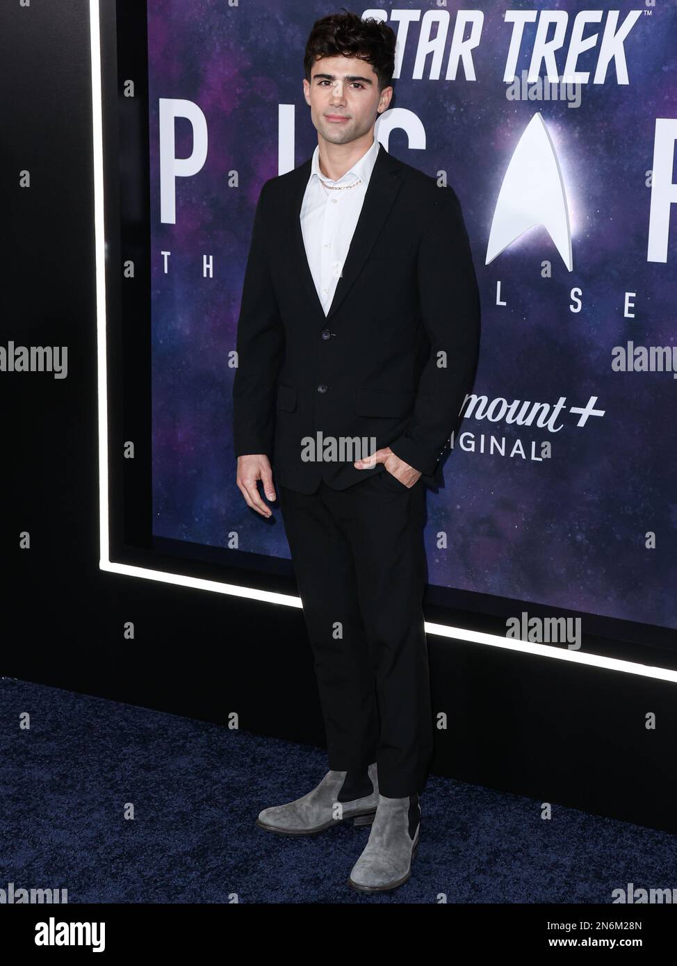 HOLLYWOOD, LOS ANGELES, CALIFORNIA, USA - FEBRUARY 09: American actor ...