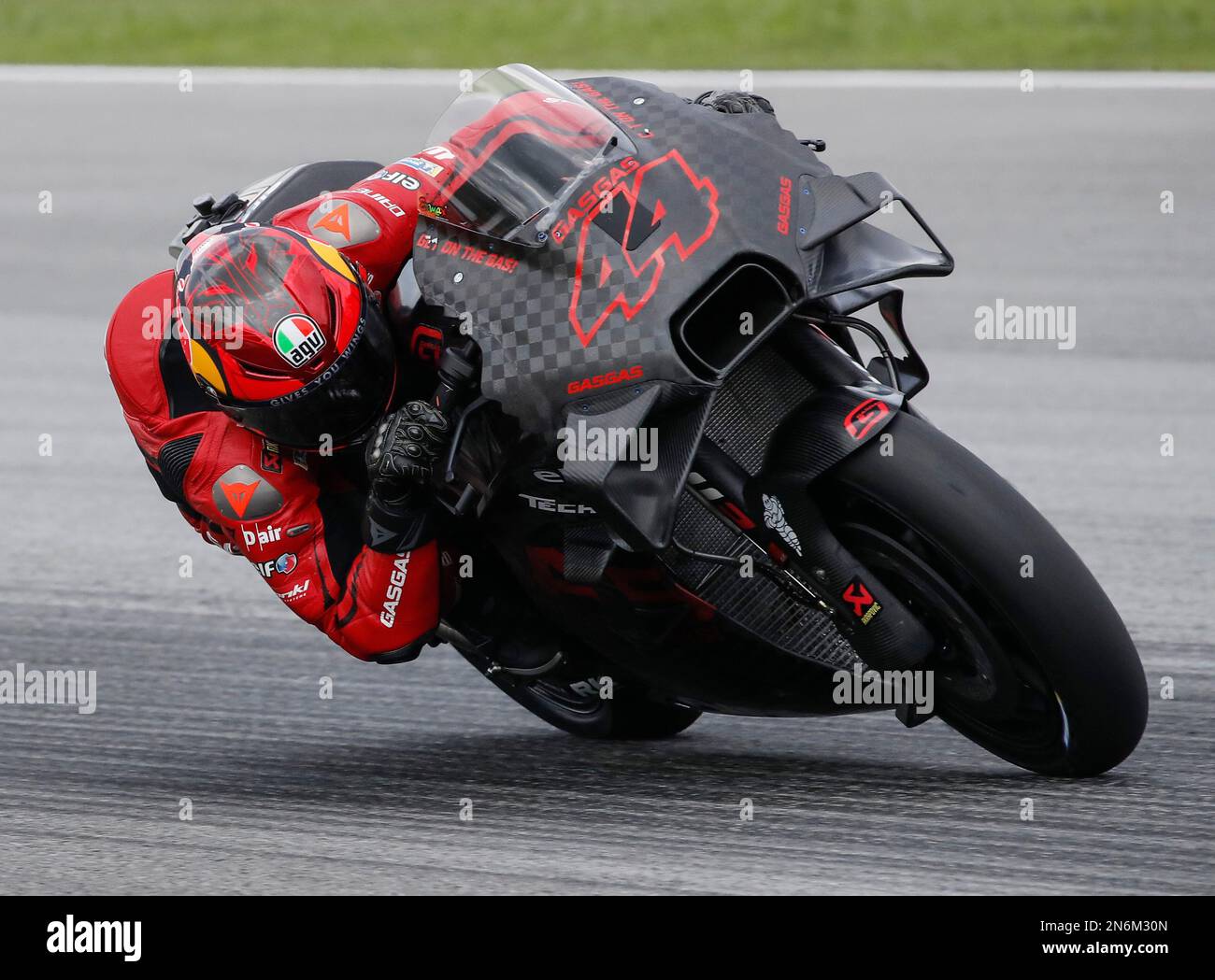 Spanish rider Pol Espargaro of Gasgas Factory Racing Tech3 in action ...