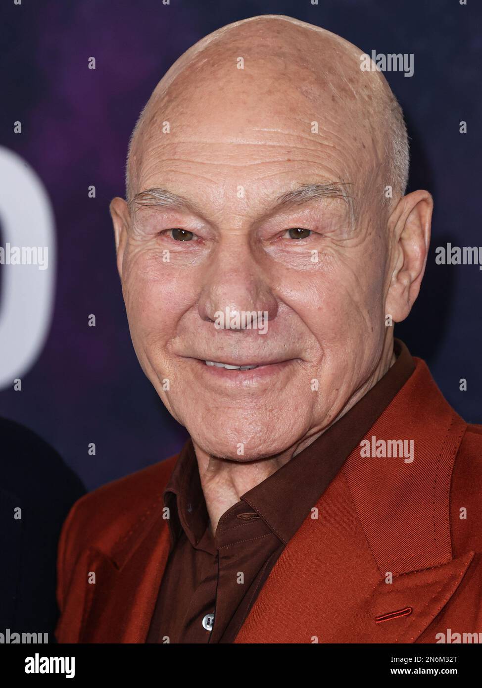 Actor sir patrick stewart portrait hi-res stock photography and images ...
