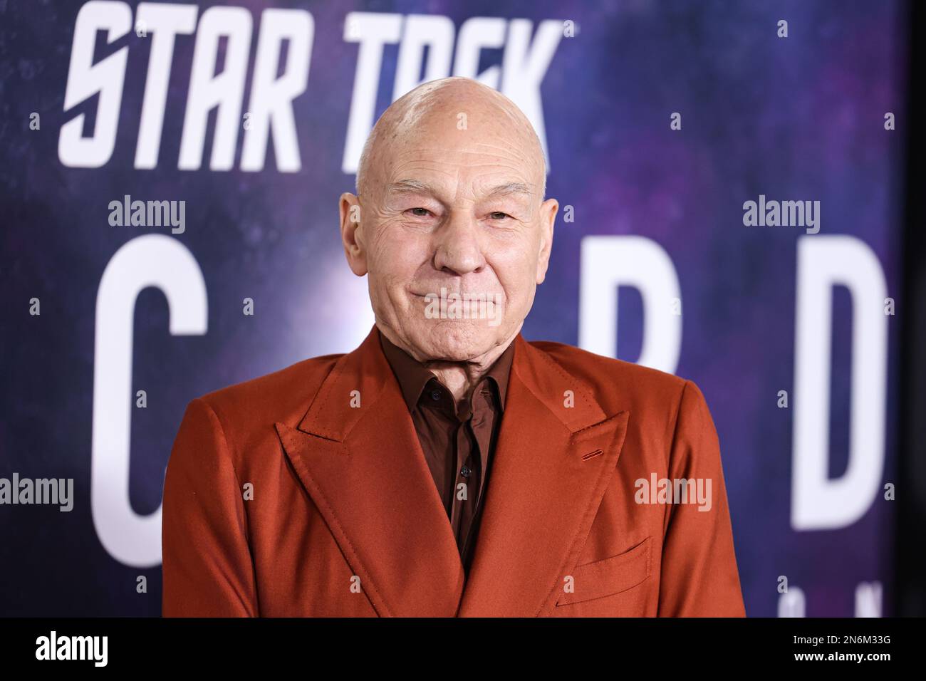 Actor sir patrick stewart portrait hi-res stock photography and images ...
