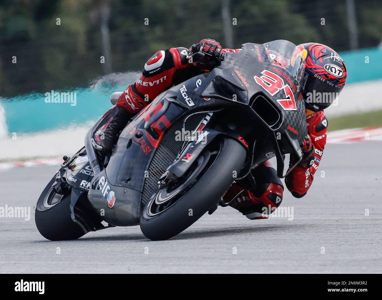 Spanish rider Augusto Fernandez of Gasgas Factory Racing Tech3 in ...