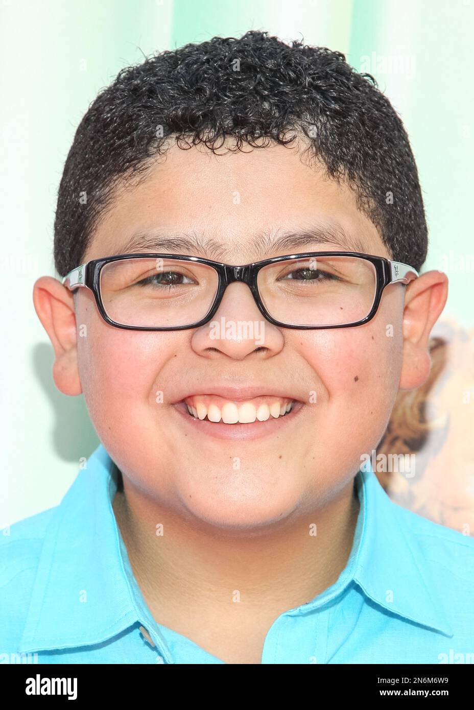 Actor Rico Rodriguez arrives at the world premiere of "Wizard of Oz" 3D ...