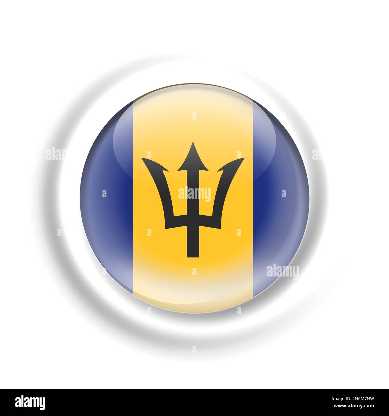 Barbados icon hi-res stock photography and images - Alamy