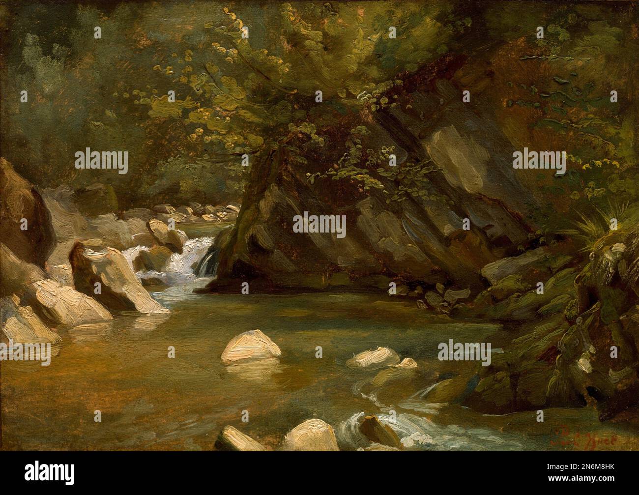 Paul huet french hi-res stock photography and images - Alamy