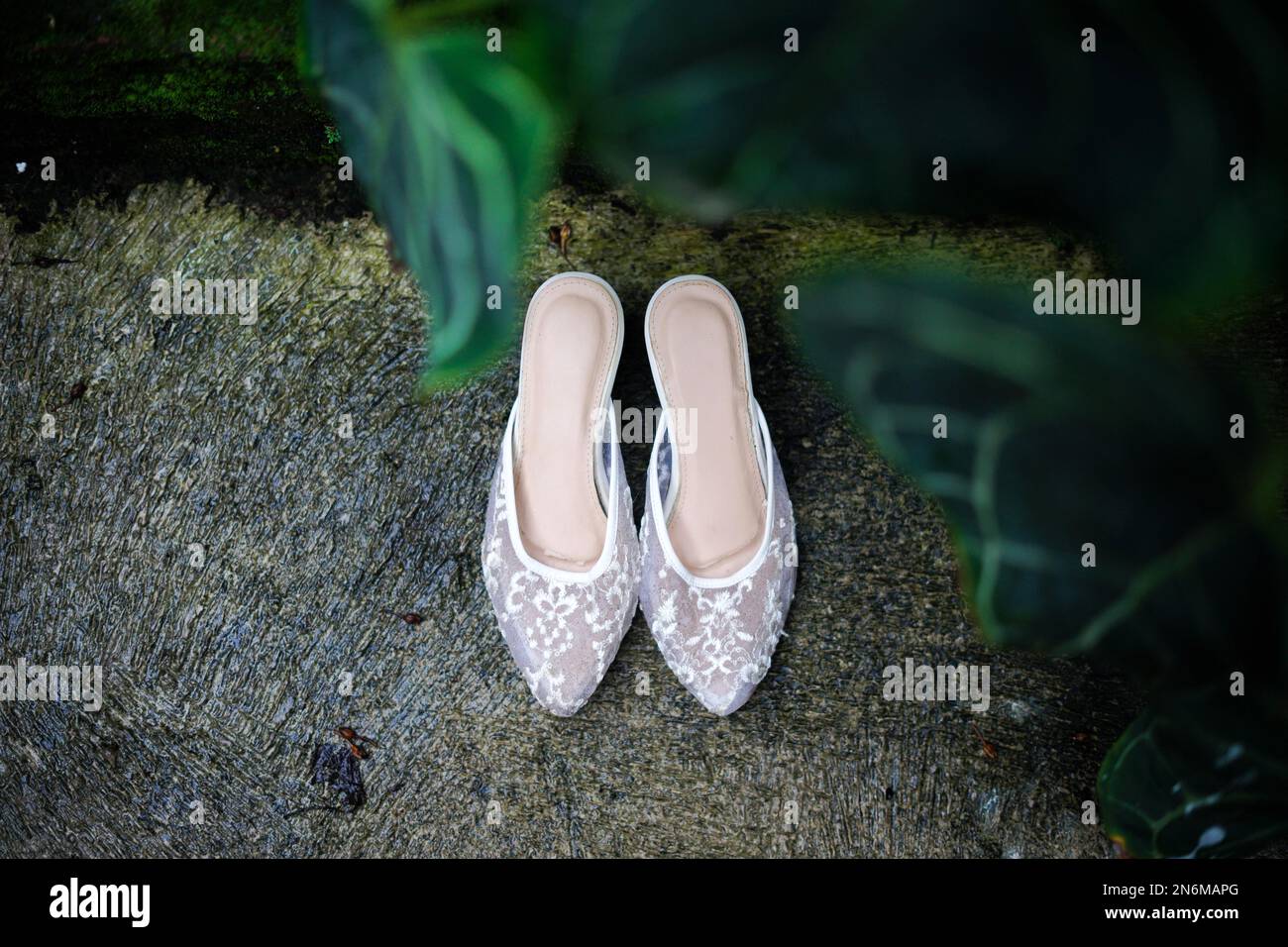 Engagement bride shoes wedding rings hi-res stock photography and ...