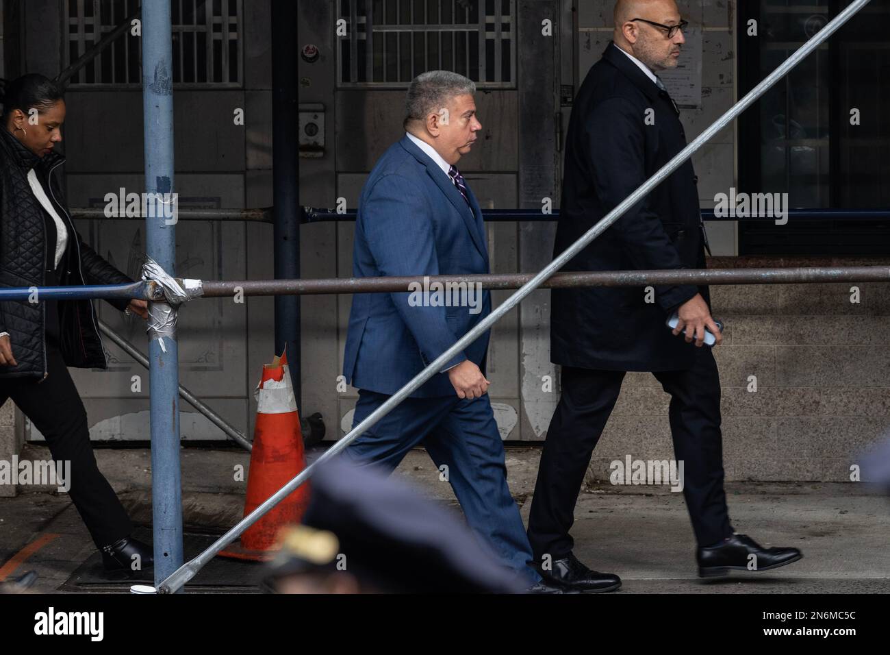 Brooklyn DA Eric Gonzalez attends PO Adeed Fayaz funeral at the Makki ...