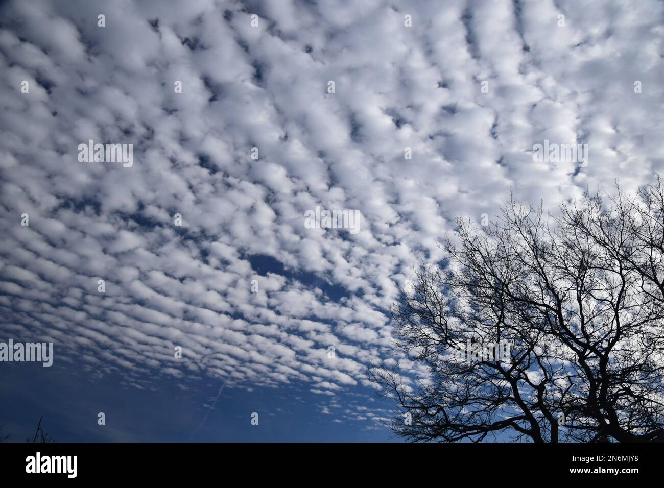 Patterns in the sky Stock Photo - Alamy