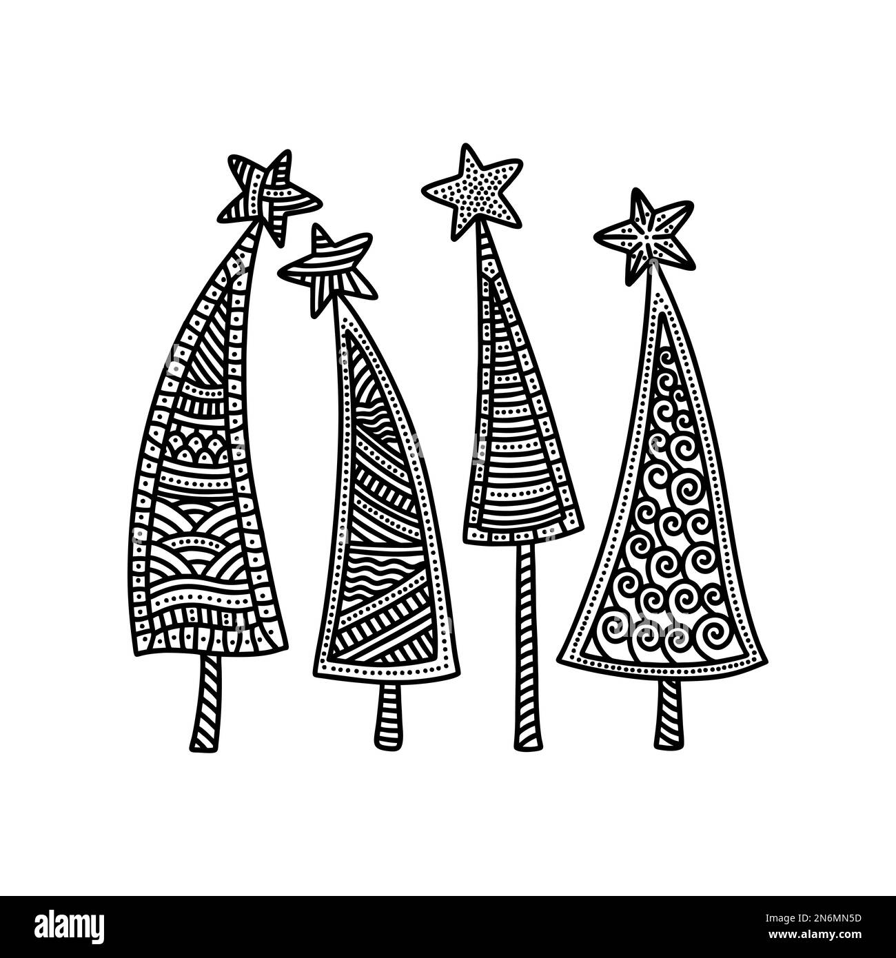 Sketch of tree hi-res stock photography and images - Alamy