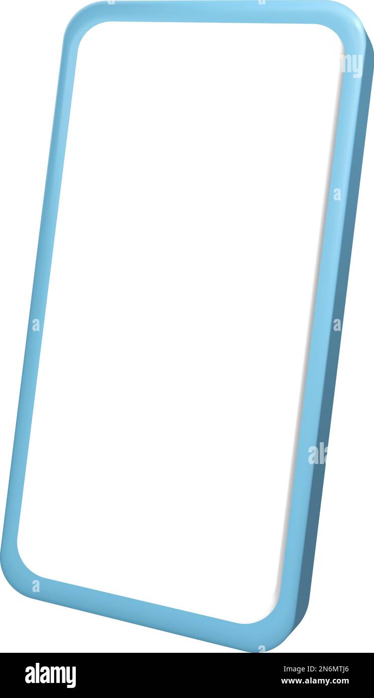 3d high quality vector mobile mesh mock up. realistic smartphone or ...