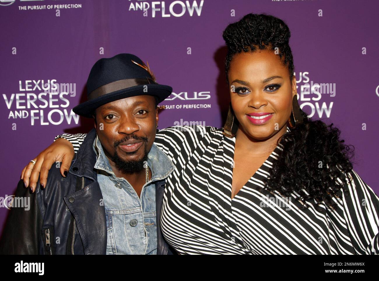 Anthony Hamilton and Jill Scott arrive at Lexus Presents: Verses and ...