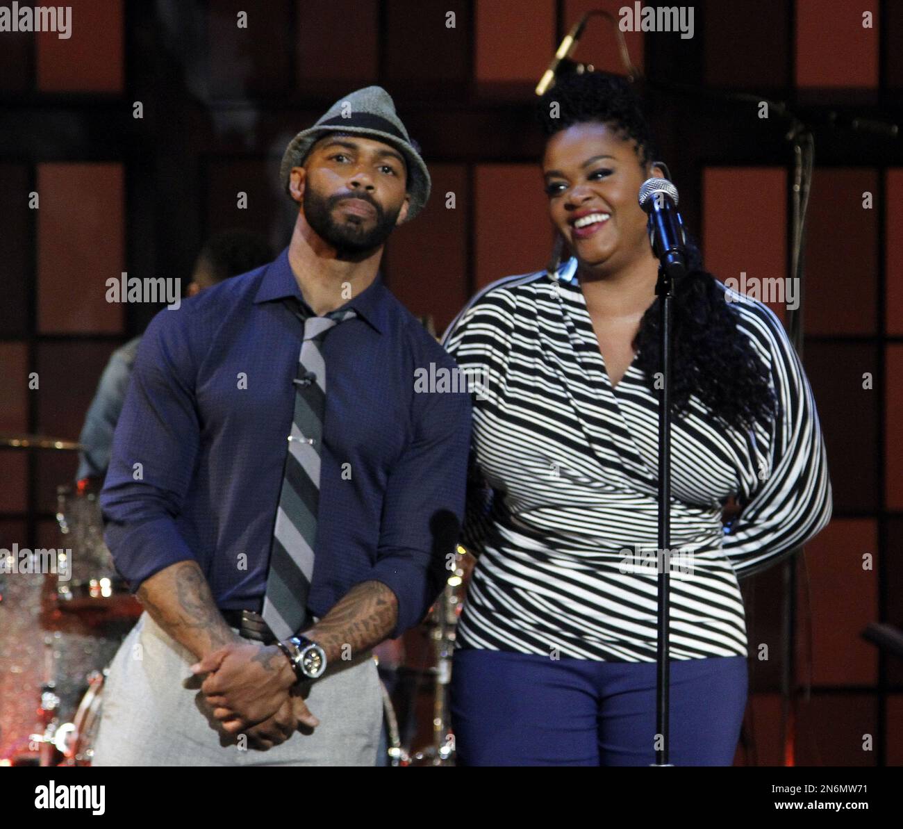 Verses and Flow host actor Omari Hardwick and special guest and singer ...