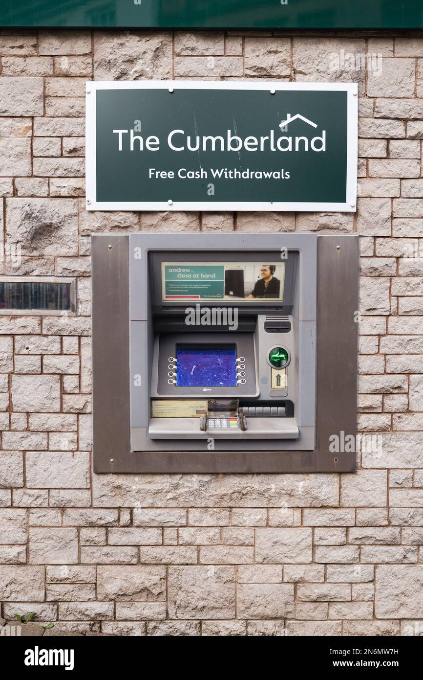Cash Machine ,ATM, Hole ion Wall, Cash Dispenser Stock Photo - Alamy