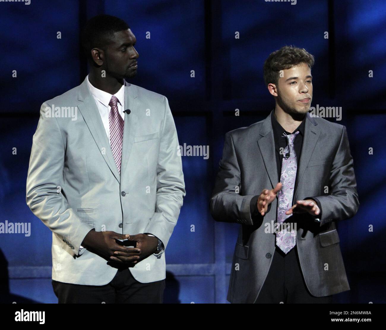 Poets Carvens Lissaint and Miles Hodges perform at Lexus Presents ...
