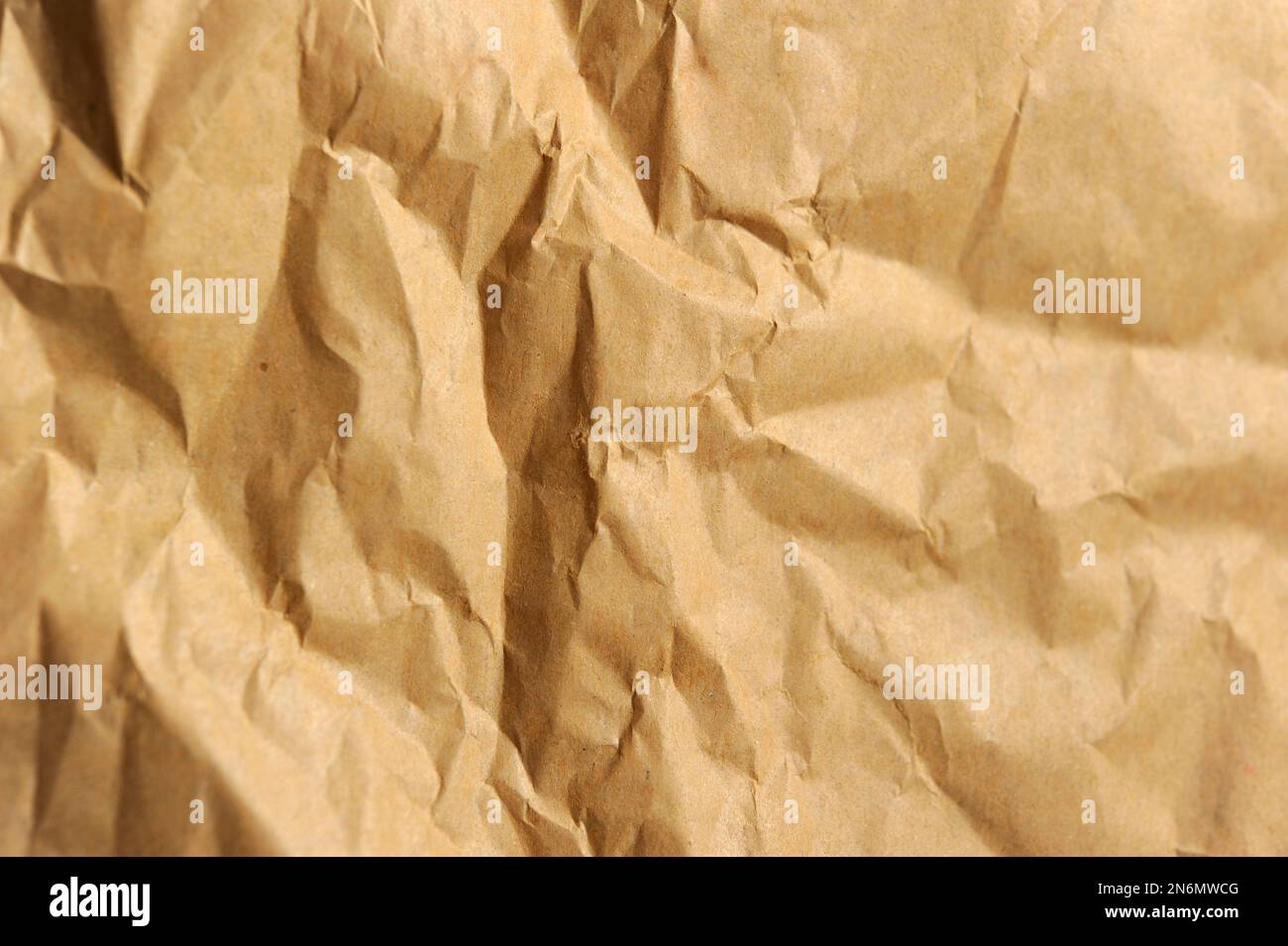 crumpled brown paper background Stock Photo - Alamy