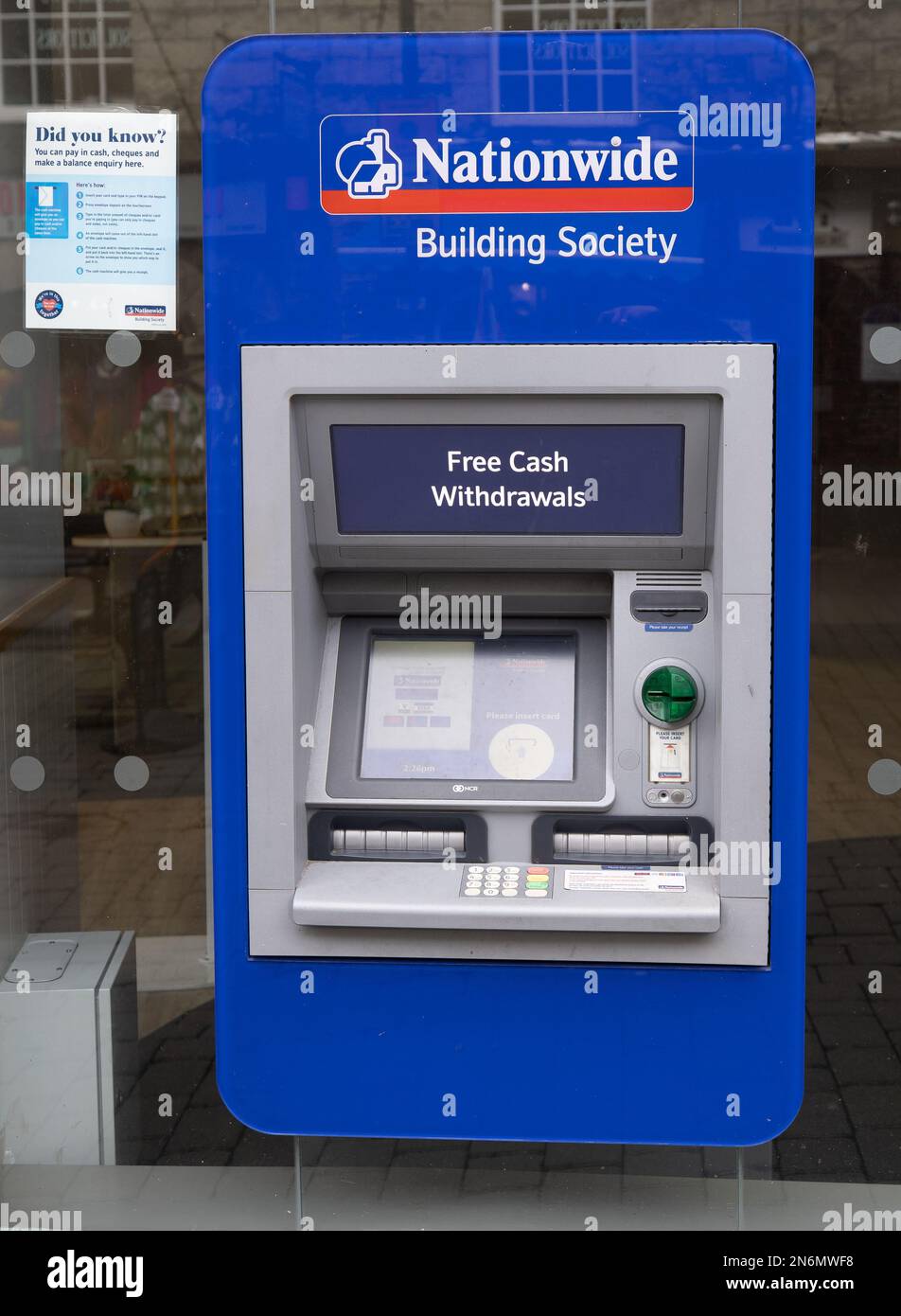 Cash Machine ,ATM, Hole ion Wall, Cash Dispenser Stock Photo - Alamy