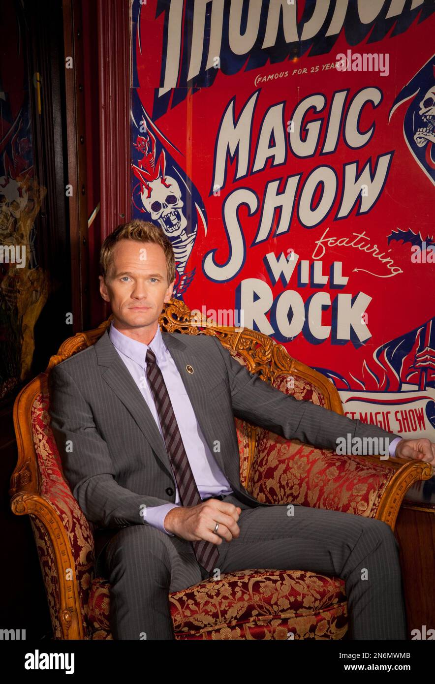 Neil Patrick Harris poses for a portrait at the Magic Castle on Tuesday ...