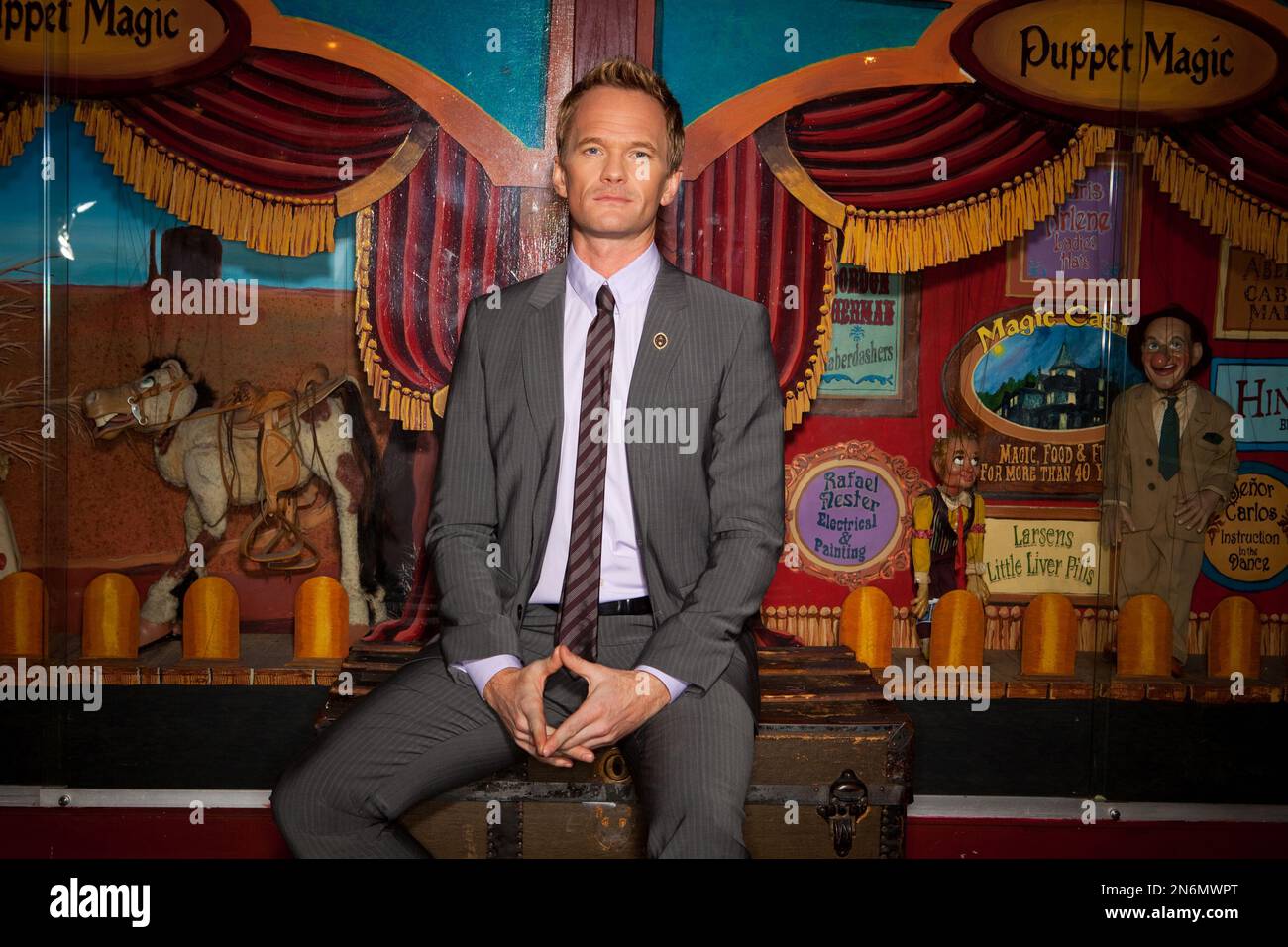 Neil Patrick Harris poses for a portrait at the Magic Castle on Tuesday ...