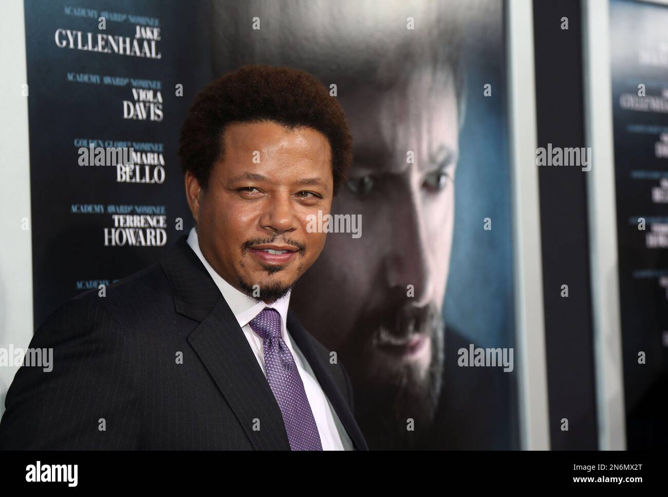 Terrence Howard arrives at the premiere of "Prisoners" at The Academy ...