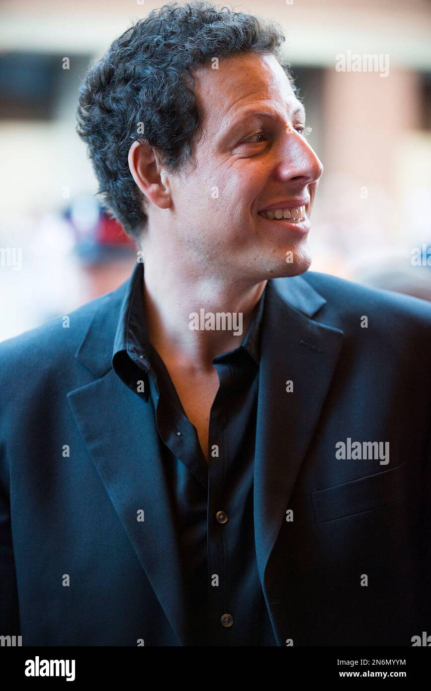 Director Arie Posin arrives at the premiere of "The Face of Love" on ...