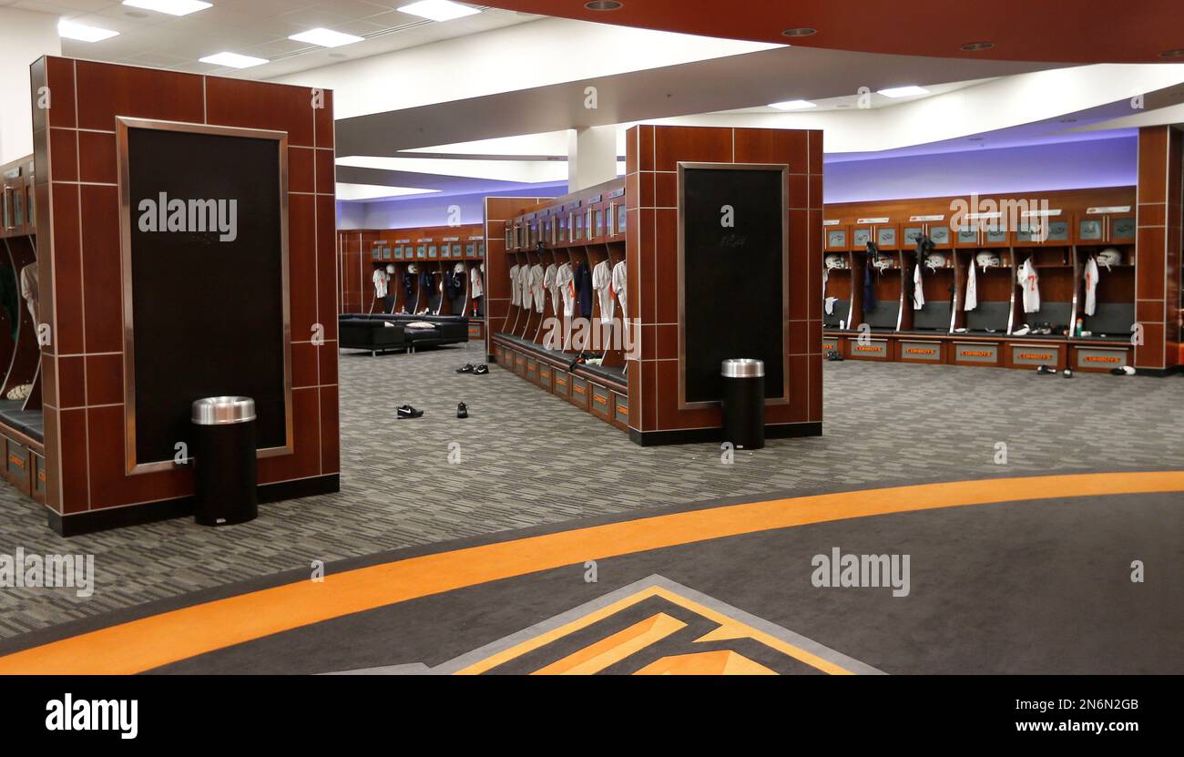 This is a Sept. 5, 2013 photo showing the Oklahoma State football ...