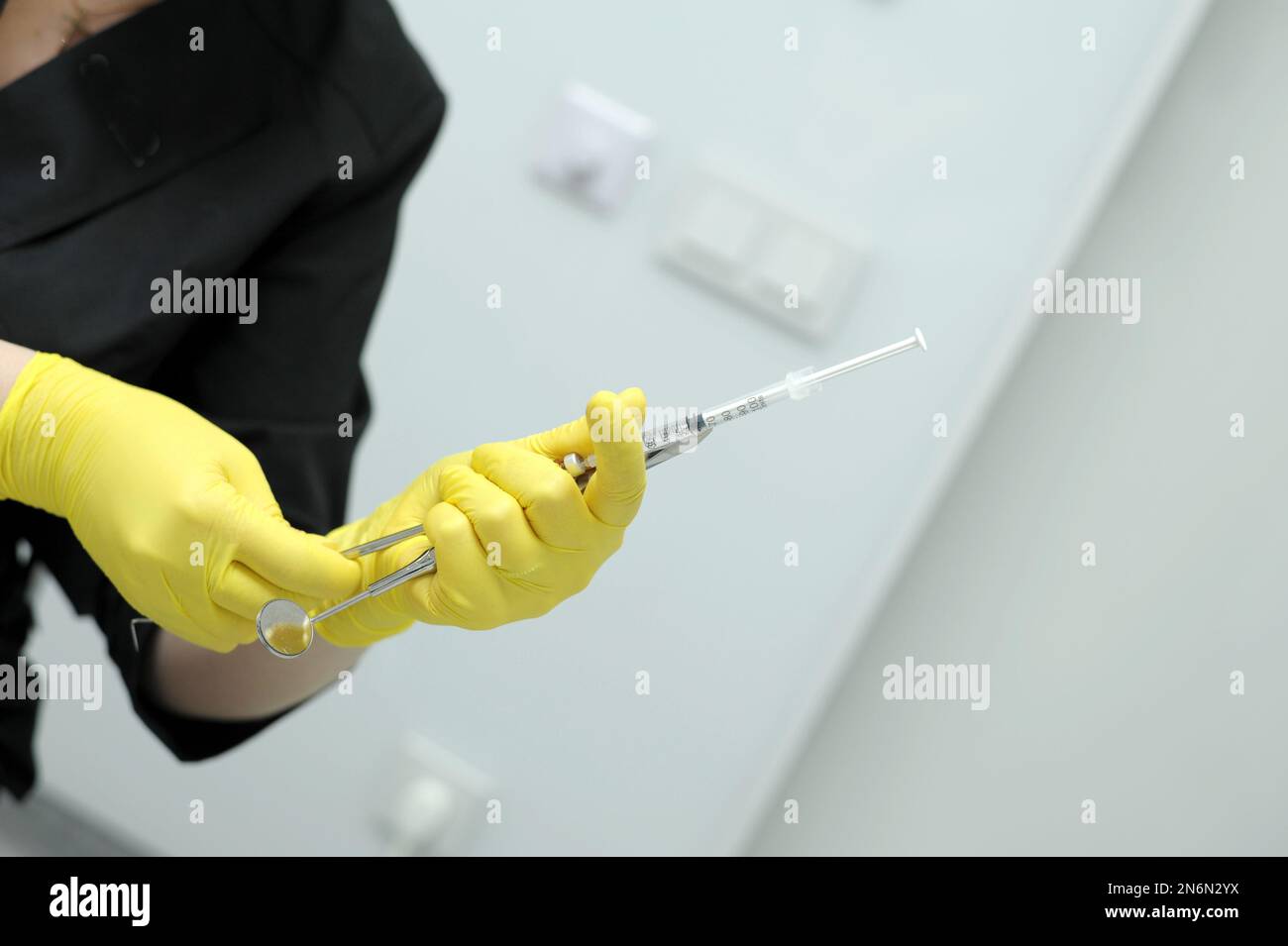 carpulse syringe special instruments used in dentistry for local ...