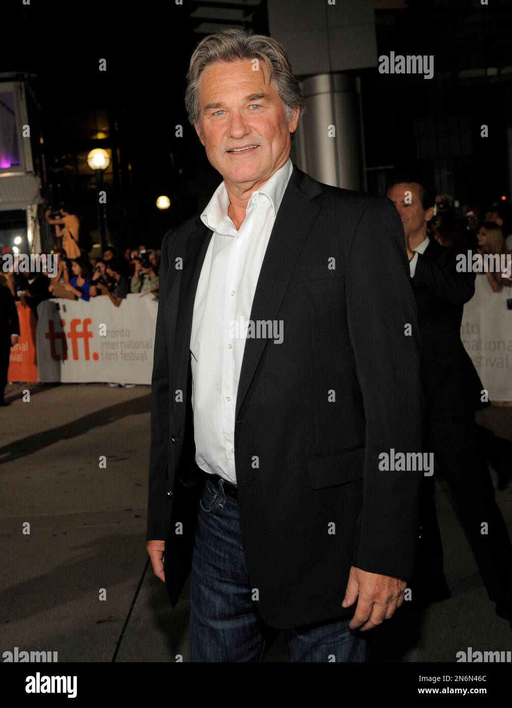 Kurt Russell arrives at the premiere of "The Art of the Steal" on day 7 ...