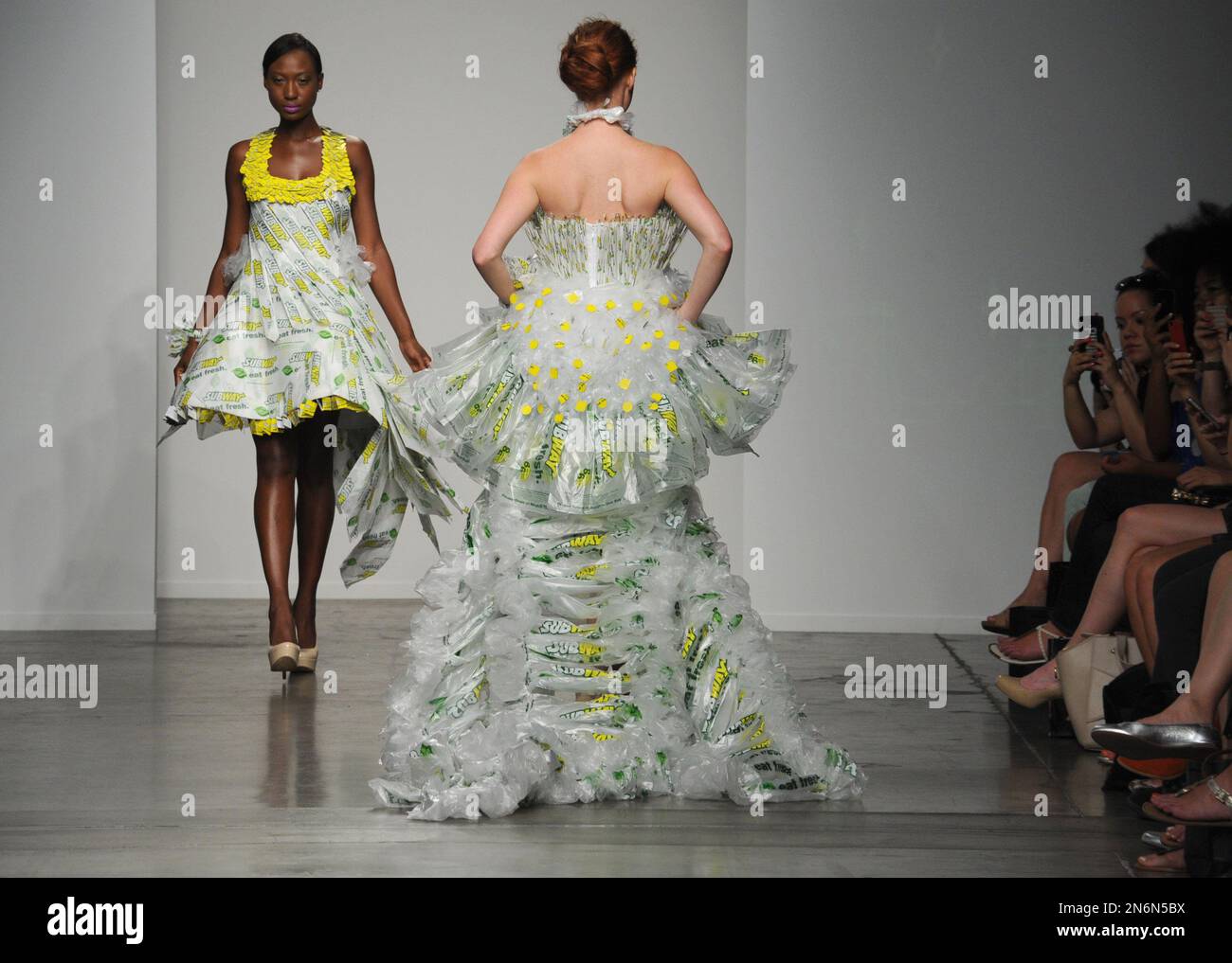 IMAGE DISTRIBUTED FOR SUBWAY RESTAURANTS - Models walk the runway in ...