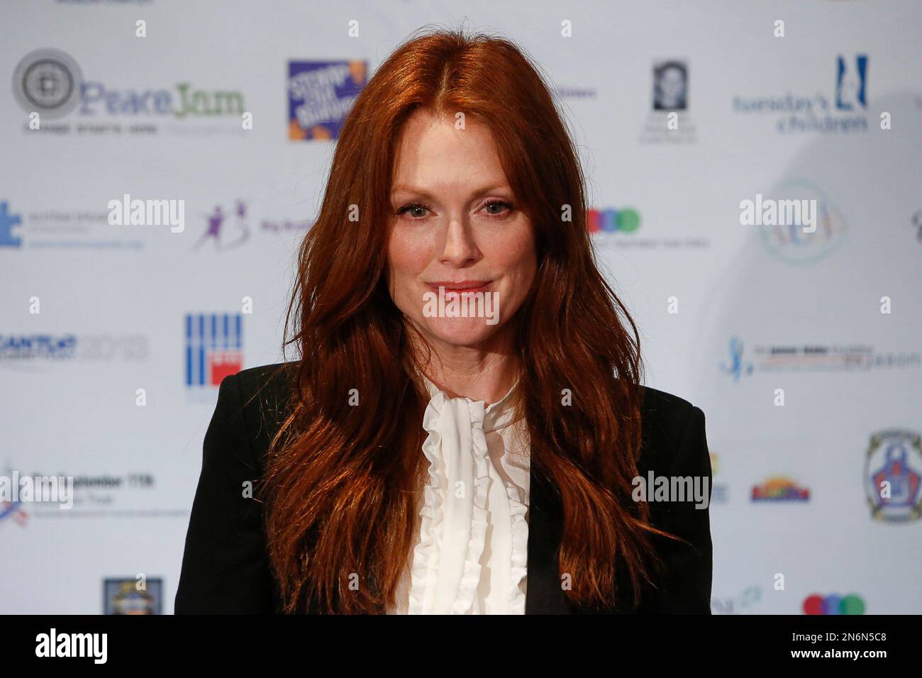 Julianne Moore arrives at the Annual Charity Day hosted by Cantor ...