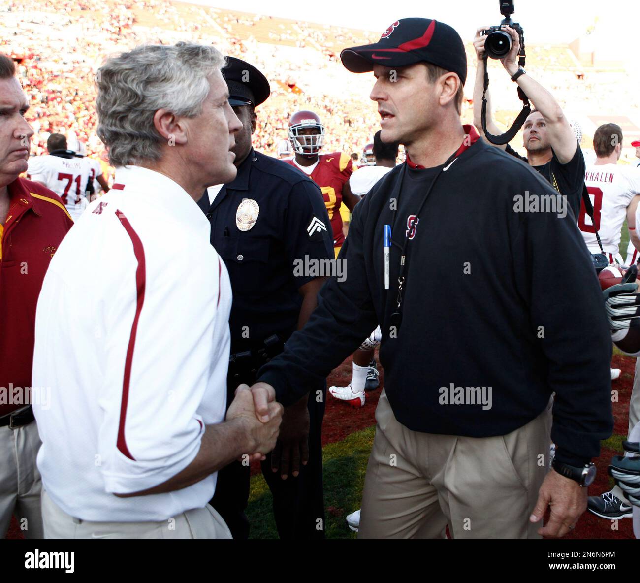 FILE - In this Nov. 14, 2009 file photo, then Southern California head ...