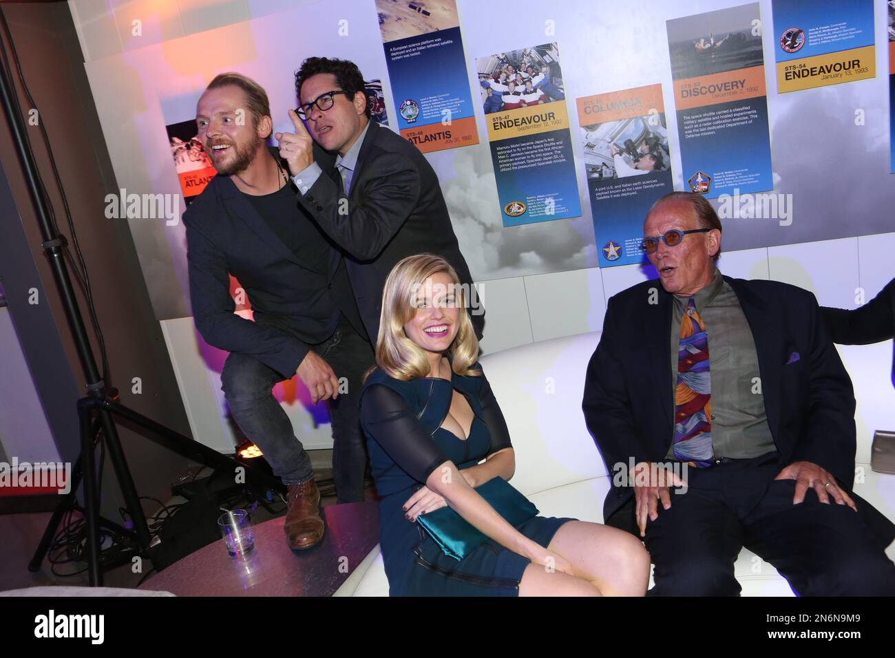 IMAGE DISTRIBUTED FOR PARAMOUNT PICTURES - From background left, Simon ...