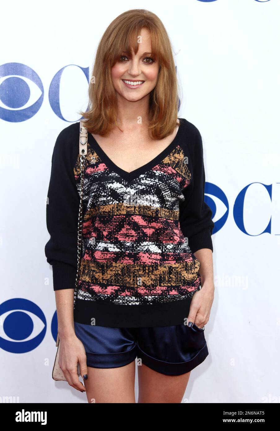 Jayma Mays arrives at CBS's 1st National TV Dinner Night at the CBS ...