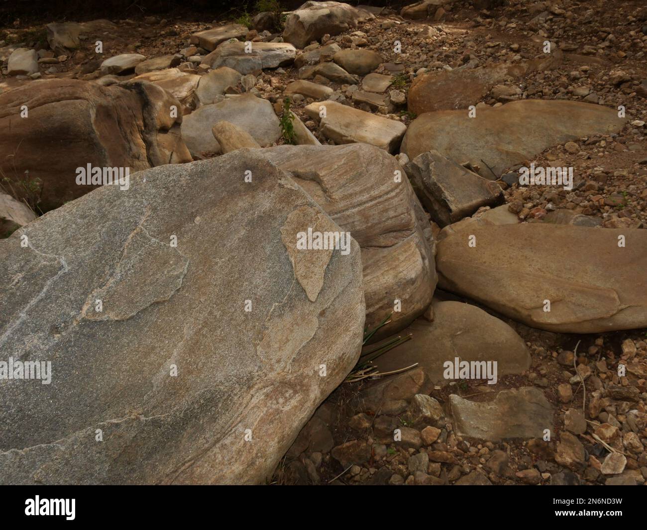 Huge rocks in a dried river in Eastern Kenya Machakos Stock Photo - Alamy
