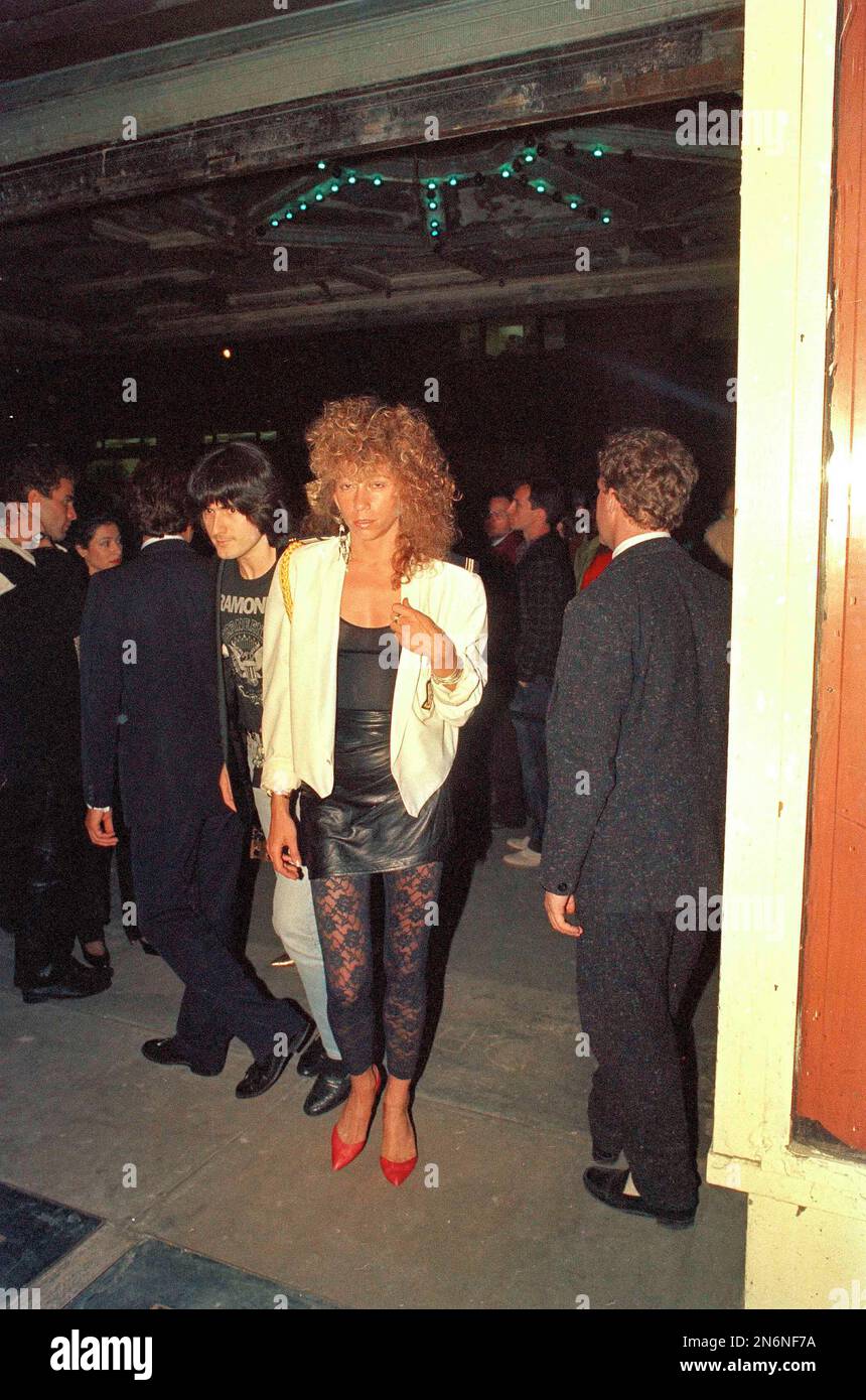This is the scene on the opening night, outside the Palladium disco on East 14th Street in New ...
