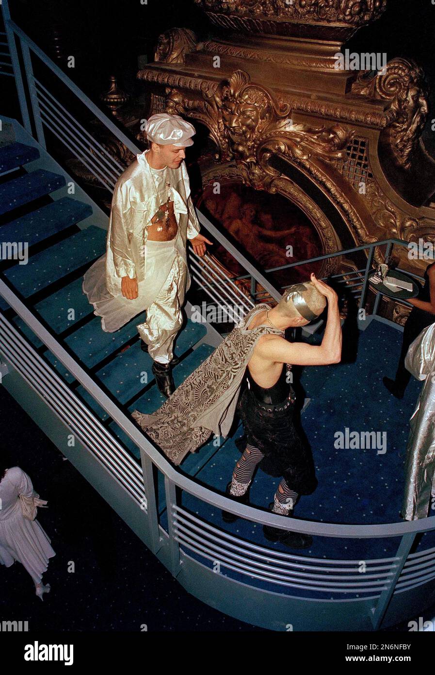 This is the scene on the opening night of the Palladium disco on East 14th Street in New York ...