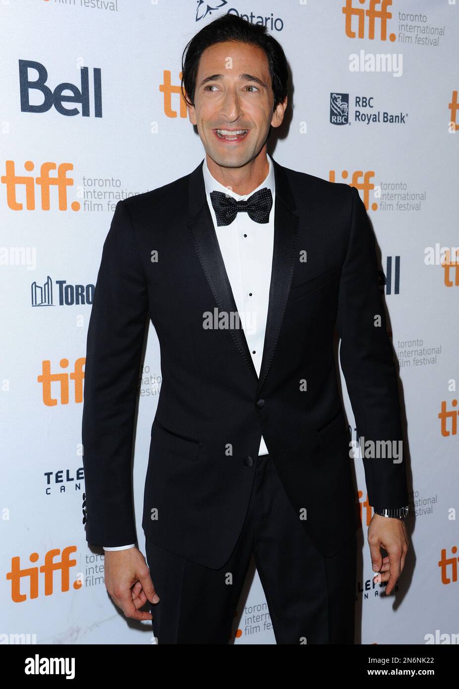 Actor Adrien Brody arrives at the premiere of "Third Person" on day 5 ...