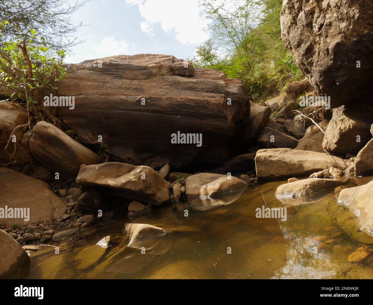 Huge rocks in a dried river in Eastern Kenya Machakos Stock Photo - Alamy