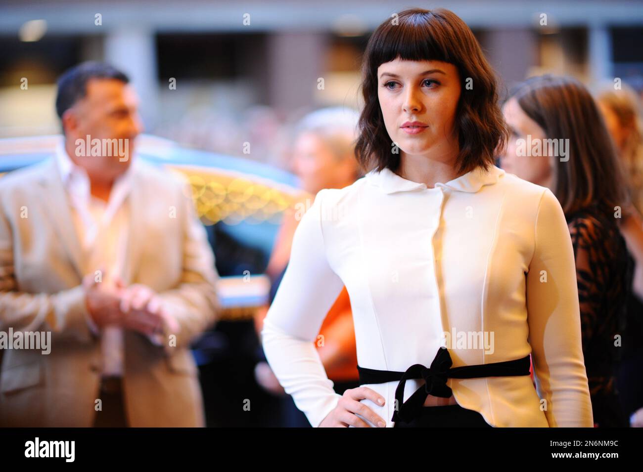 Actress Alexandra Roach arrives at the premiere of "One Chance" on day ...