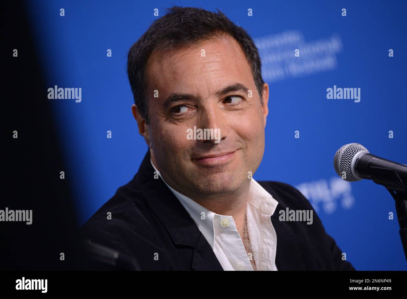 Richard Shepard attends the press conference for "Dom Hemingway" on day ...