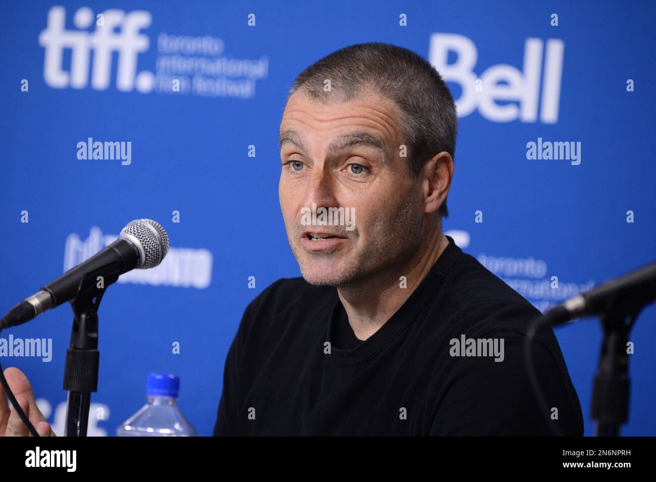 Bill Strickland attends the press conference for "The Armstrong Lie" on ...