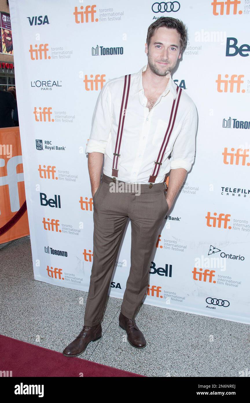 Actor Ryan Eggold arrives at the premiere of "The Disappearance of ...