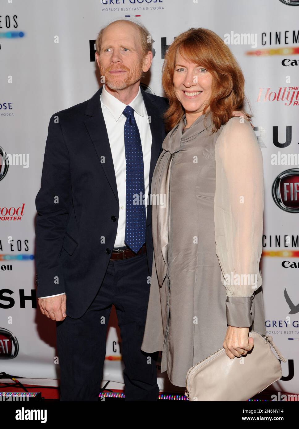 Director Ron Howard, left, and Cheryl Howard arrive at Universal ...