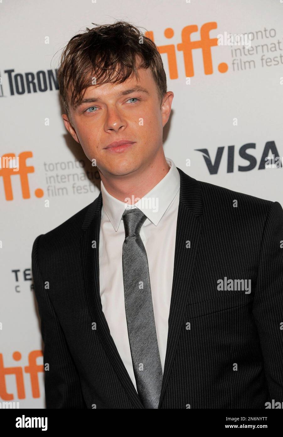 Dane DeHaan, a cast member in "Devil's Knot," poses at the premiere of ...