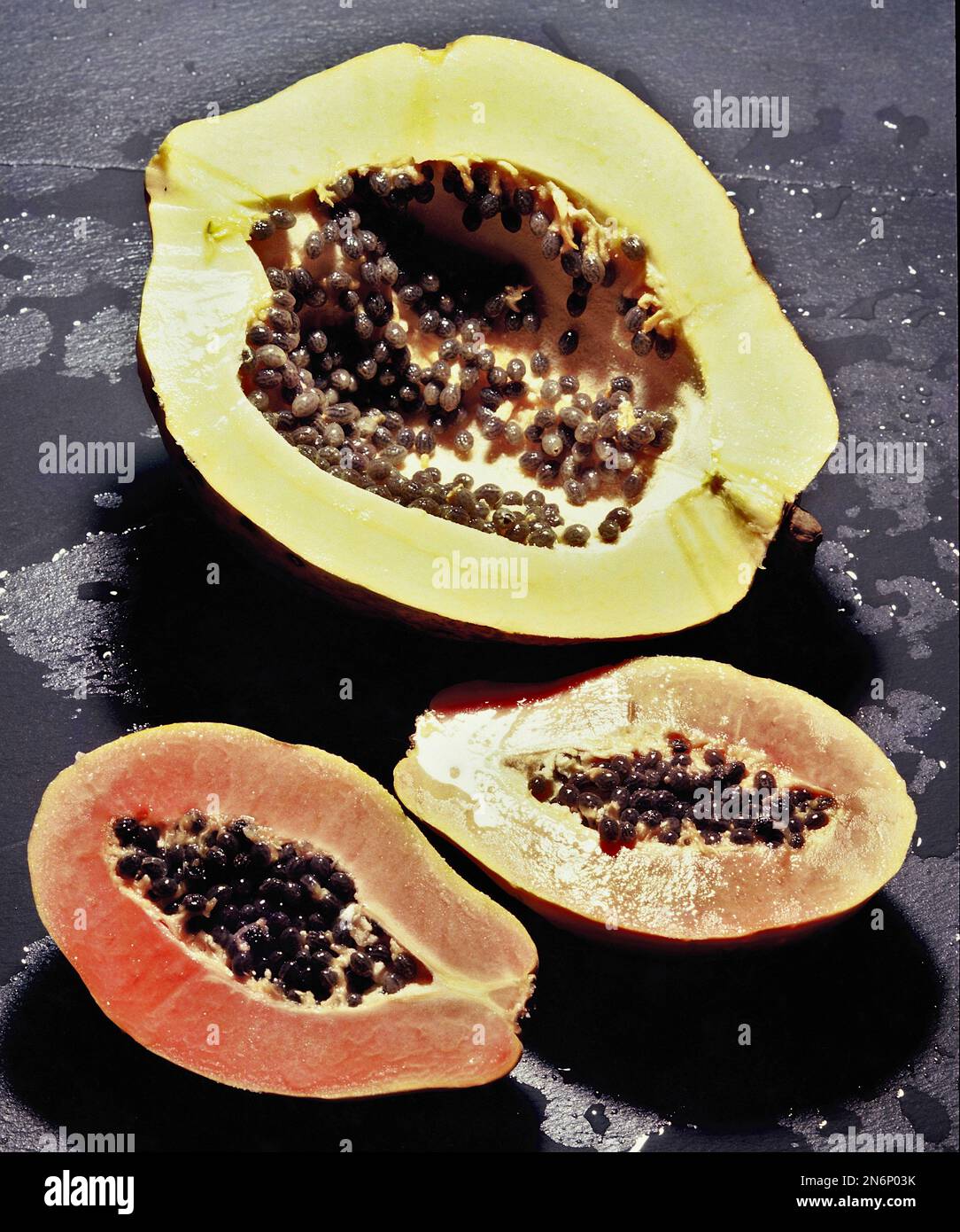 Three papayas hi-res stock photography and images - Alamy