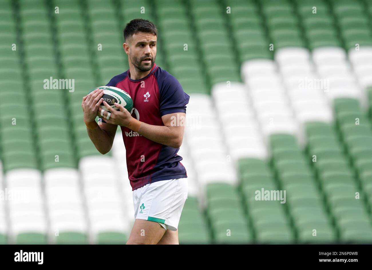 Ireland's Conor Murray during the Captain's Run training session at the ...