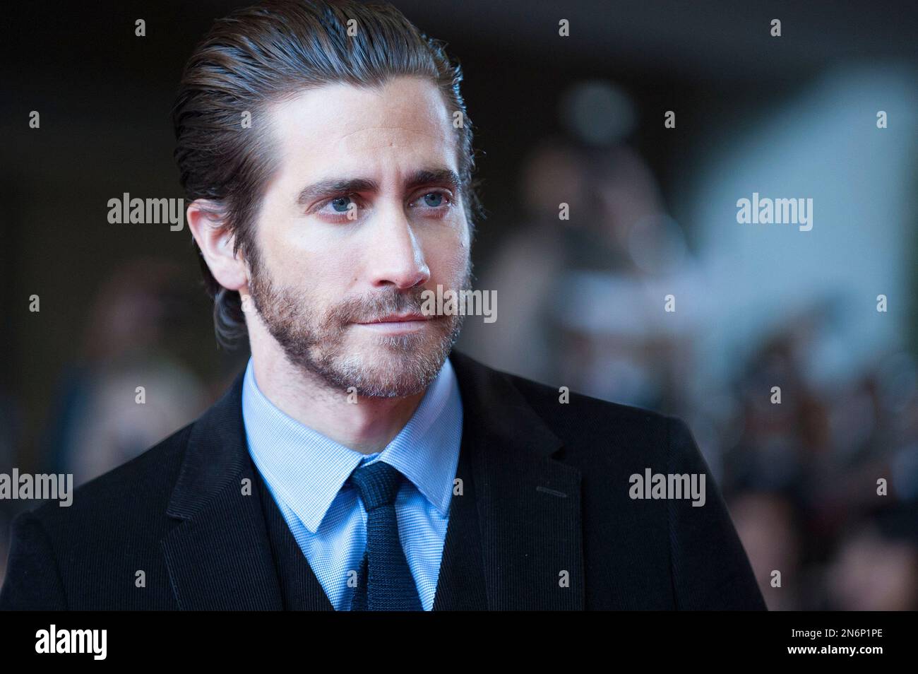 Actor Jake Gyllenhaal arrives at the premiere of "Enemy" on day 4 of ...