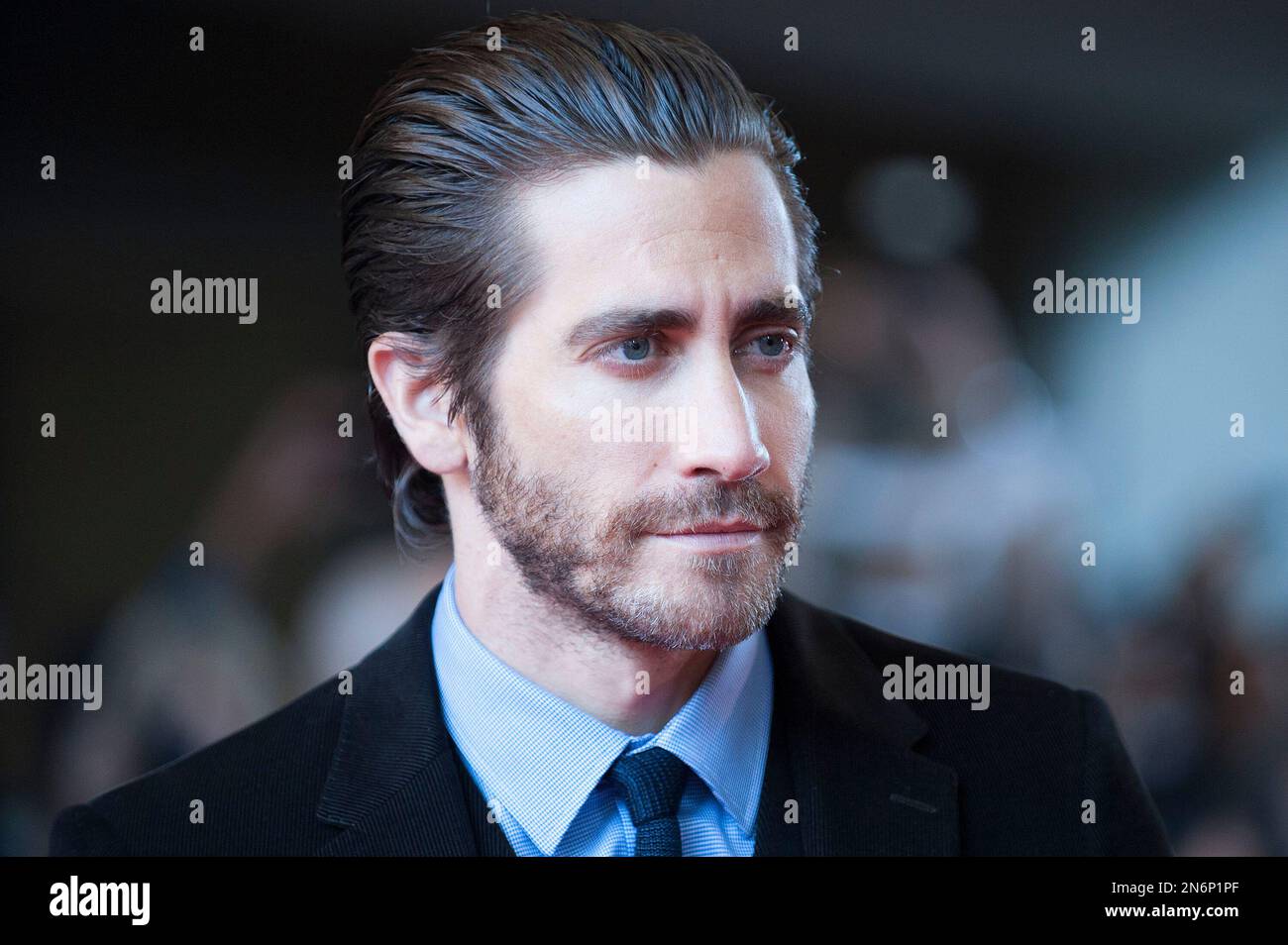 Actor Jake Gyllenhaal arrives at the premiere of "Enemy" on day 4 of ...