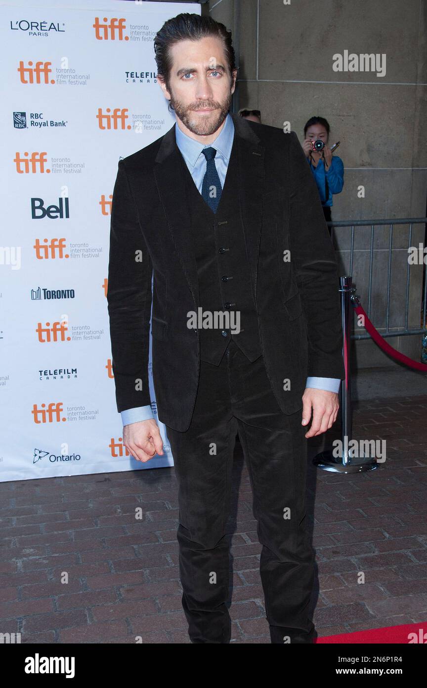 Actor Jake Gyllenhaal arrives at the premiere of "Enemy" on day 4 of ...