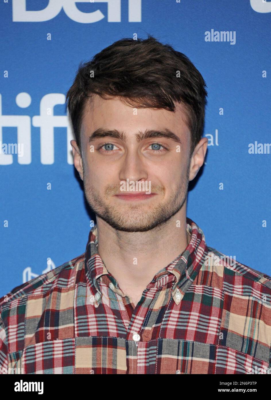 Daniel Radcliffe attends the press conference for "The F Word" on day 4 ...