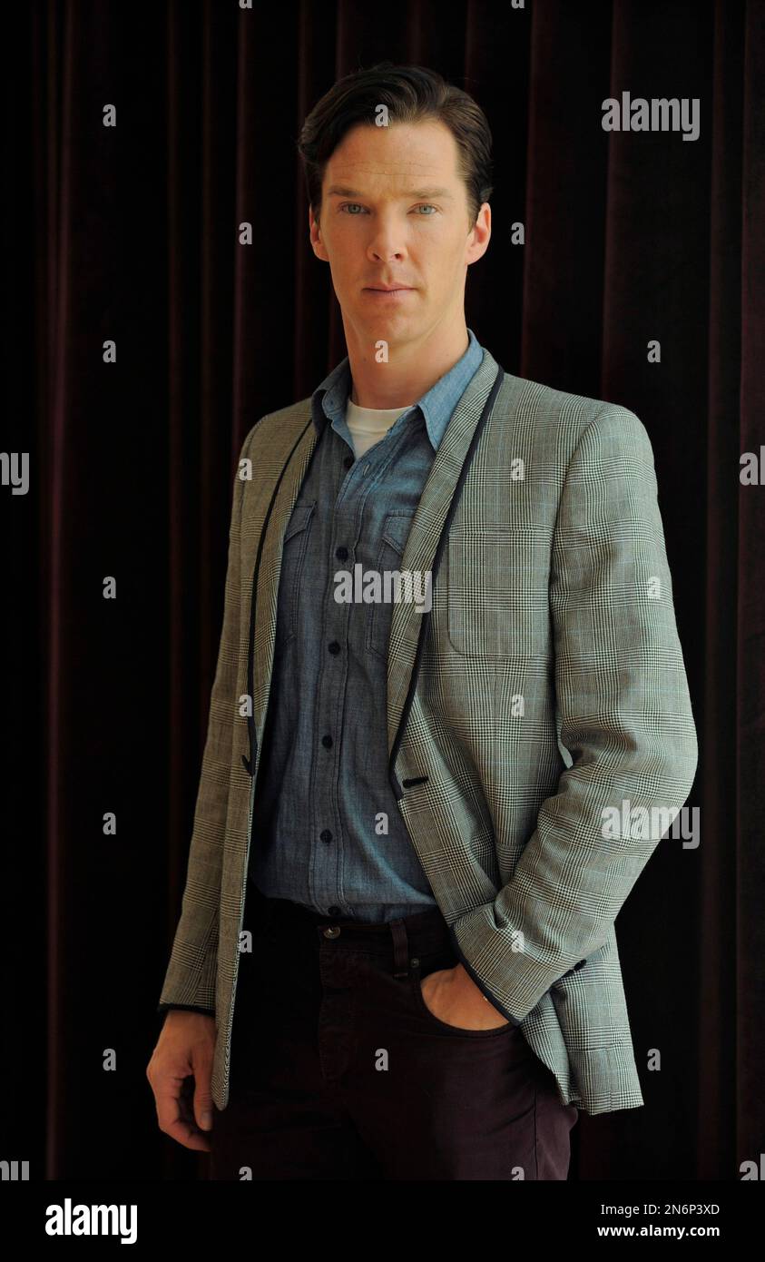 HOLD FOR STORY -- Actor Benedict Cumberbatch poses for a portrait on ...
