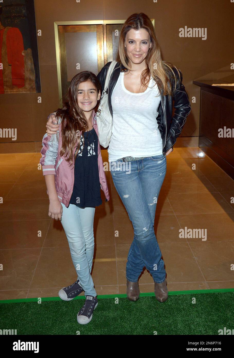 Linda Papadopoulos and daughter Jessica attend the UK Premiere of ...